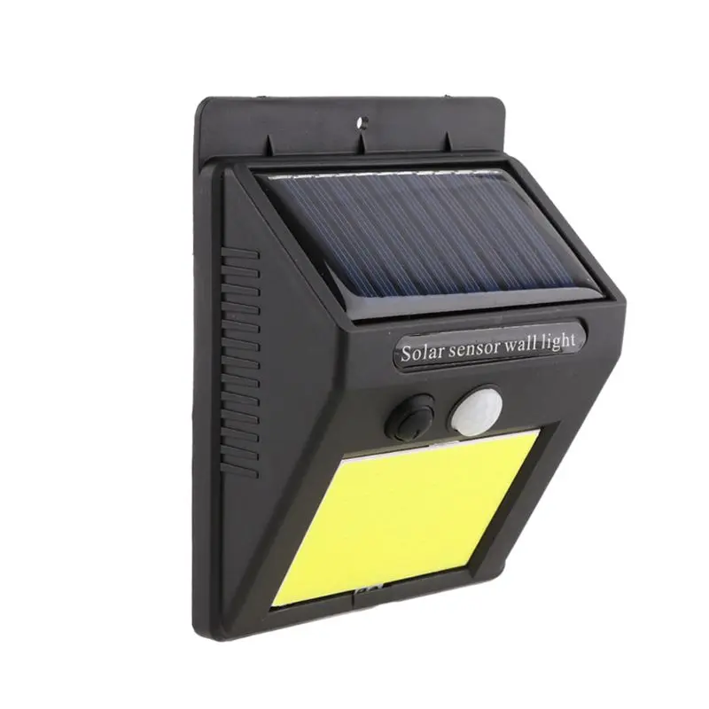48 LED Solar Induction Wall Lamp 20 COB Light Source Home Outdoor ...