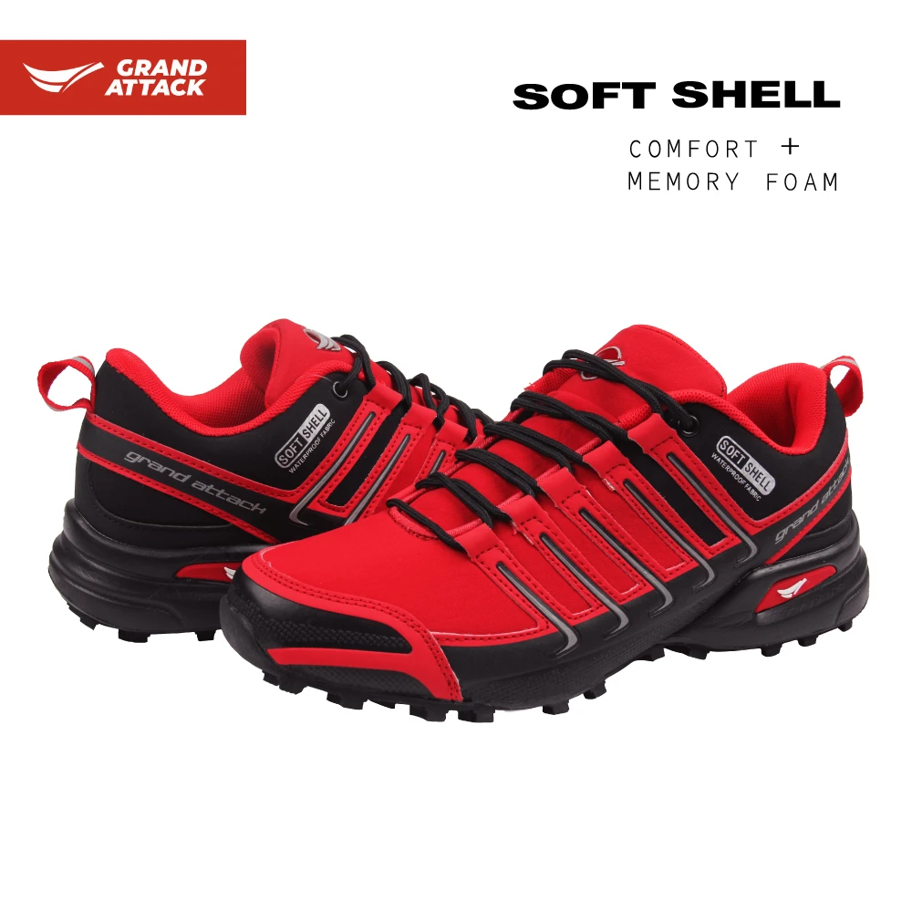 Grand Attack Men's Shoes Trail Running Sneakers Outdoor Walking Hiking ...
