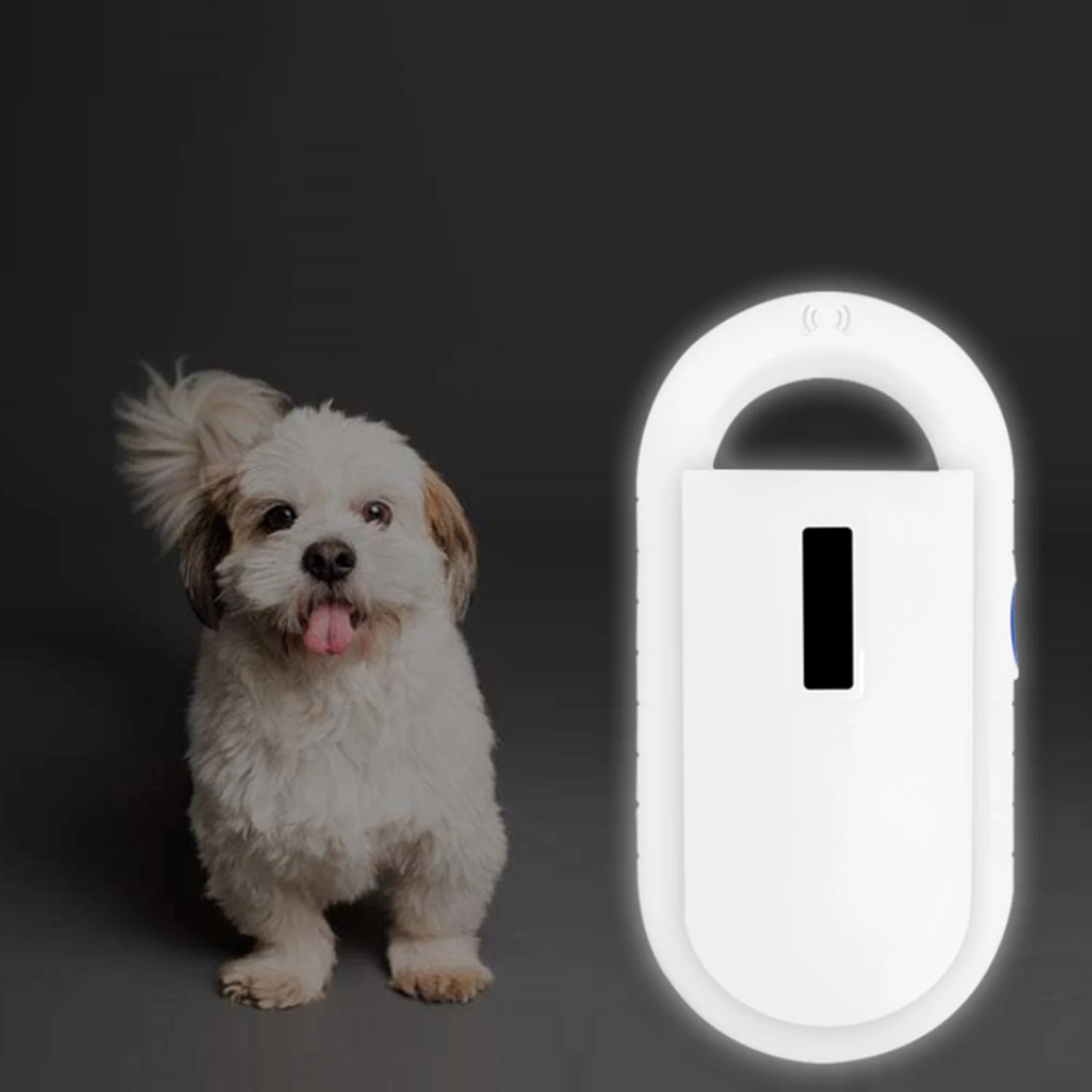 Portable Pet ID Scanner Handheld Pet Microchip Reader Pet Tag Glass Tag ...