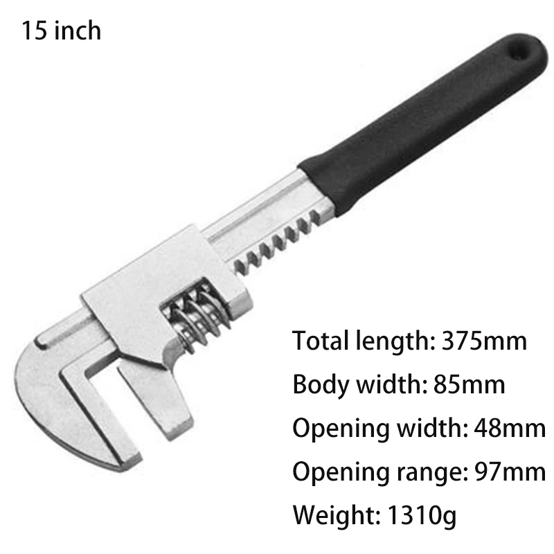 Adjustable Spanner Plumbing - 9 11 15 F Type Angle Wrench Adjustable ...