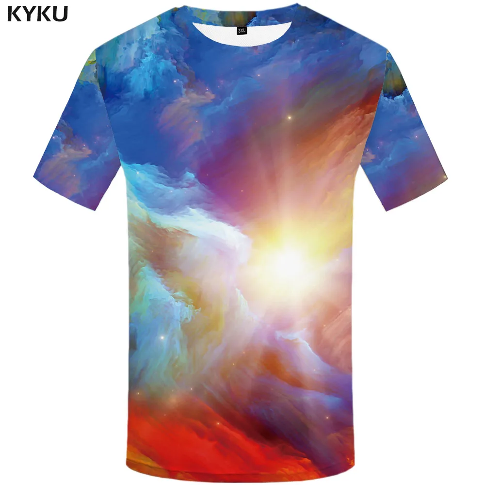 Orange Nebula Galaxy Shirt