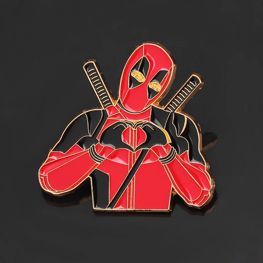 Deadpool Accessories | Enamel Pin Deadpool | Enamel Pins Marvel ...