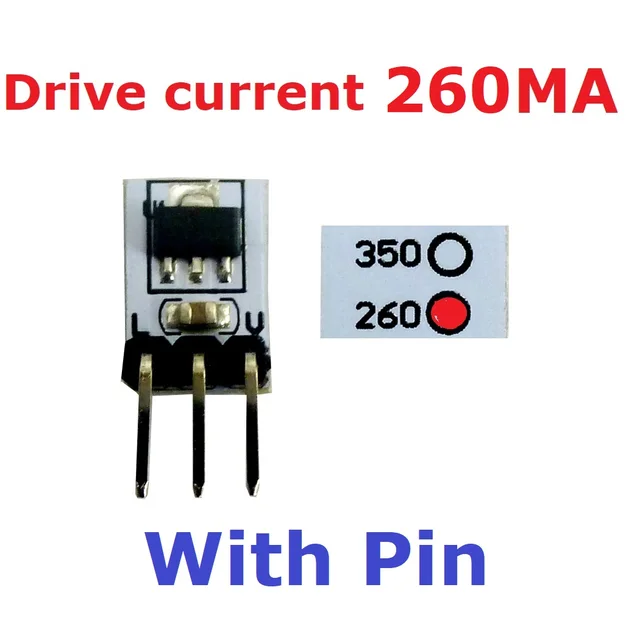 Ultra-small DC 3V 3.3V 3.7V 5V 260/350mA Constant Sink Current ...