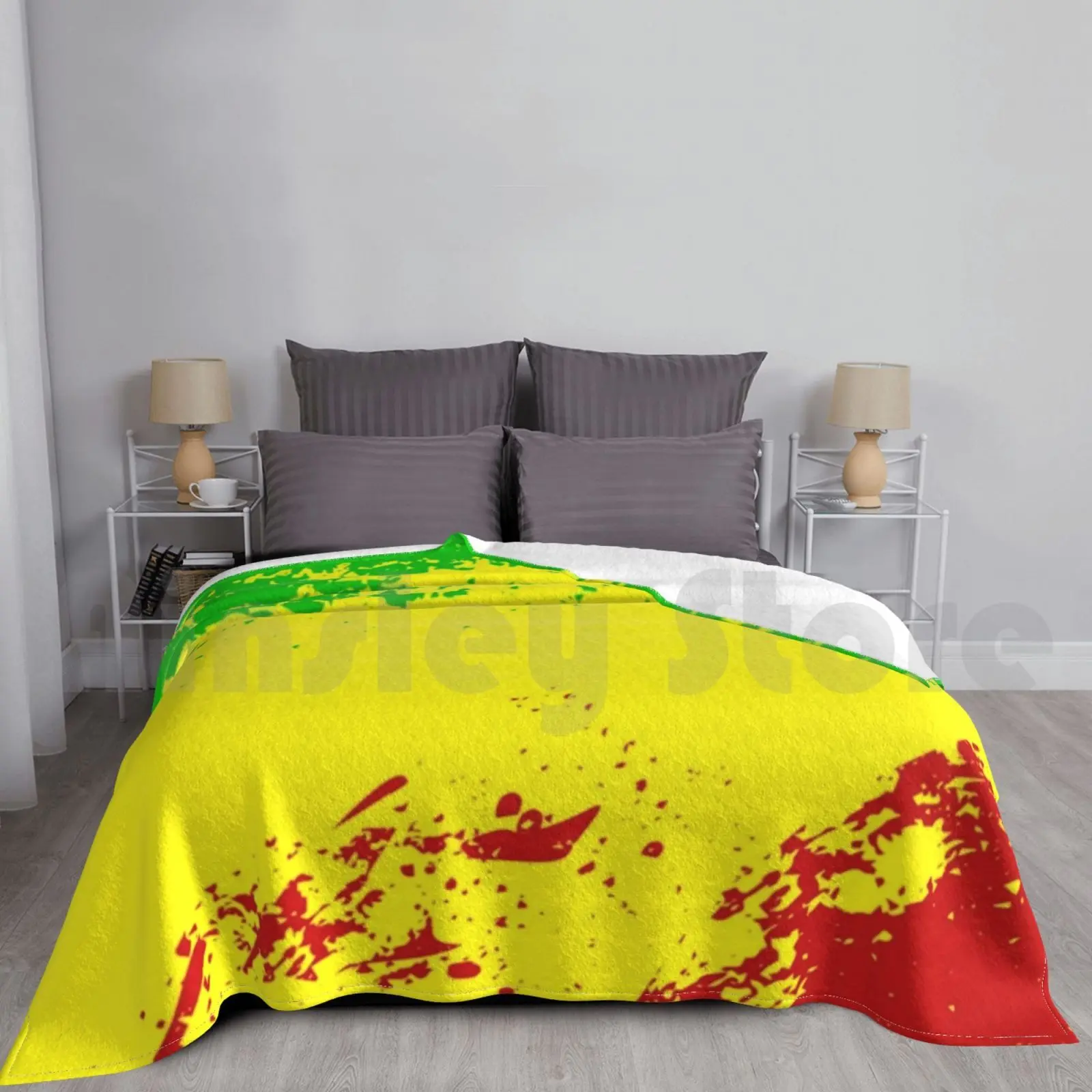 Rastafari-Rasta-Colors-Rastaman-Gift-Blanket-For-Sofa-Bed-Travel ...