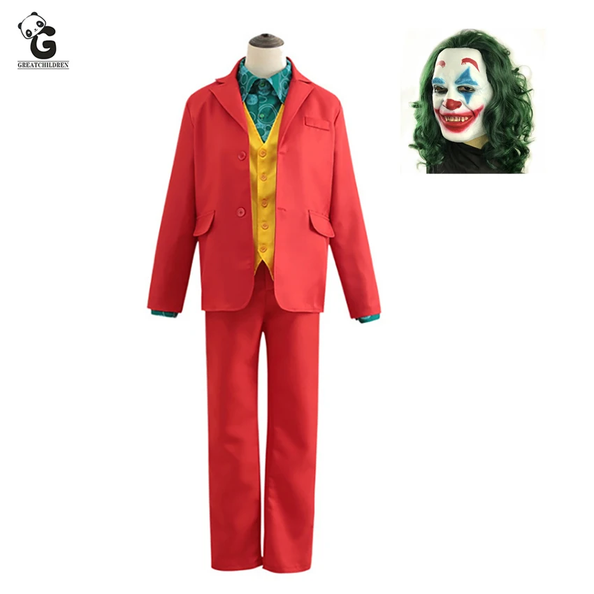 Apparel Joker Costume Clothing | Costumes Joker Clown | Clown Costume ...