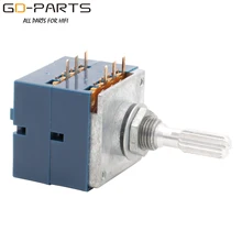 JAPAN ALPS RK27 2x50K 2x100KA 2x250K 2x500K Dual Stereo Volume ...