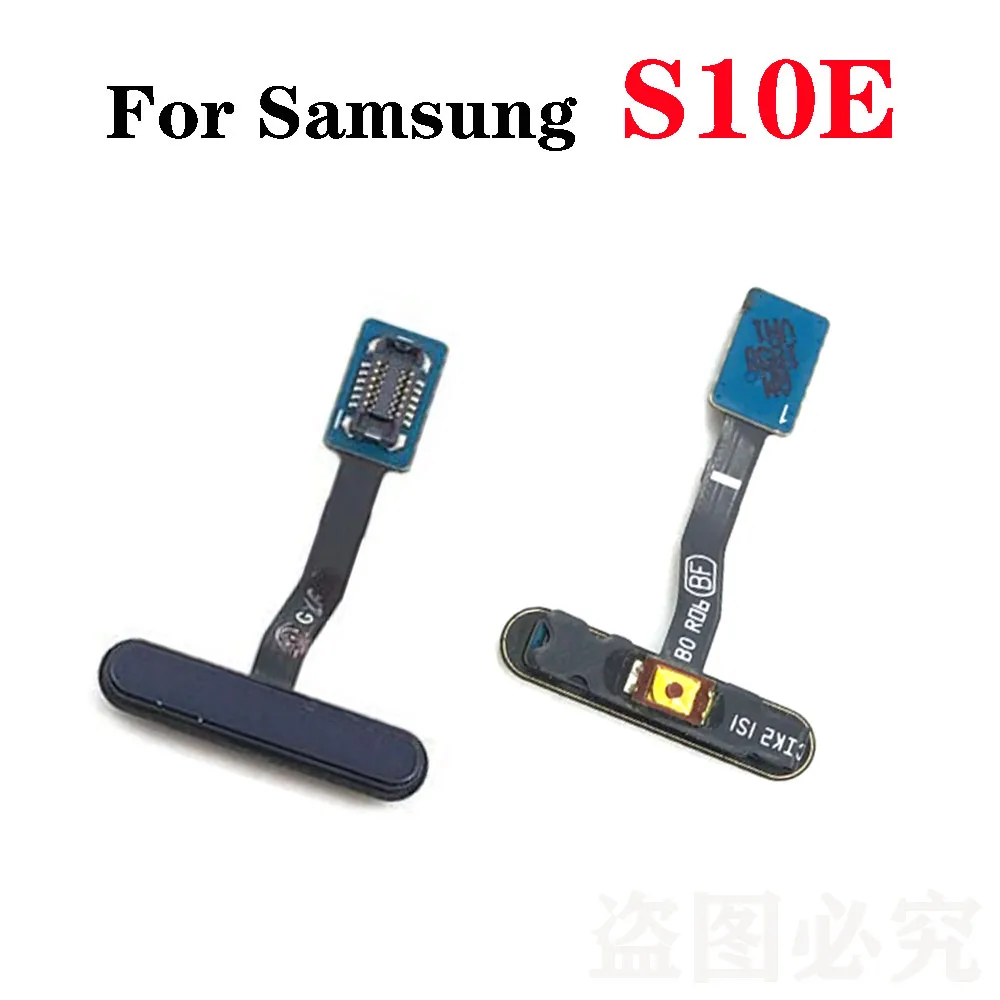 For Samsung S10E Fingerprint Touch Sensor Finger Power Switch ON OFF ...