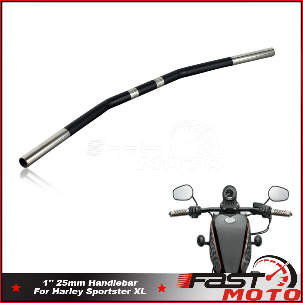 1Inch 25MM Motorcycle Curved Drag HandleBar Motorbike Handle Bar For ...