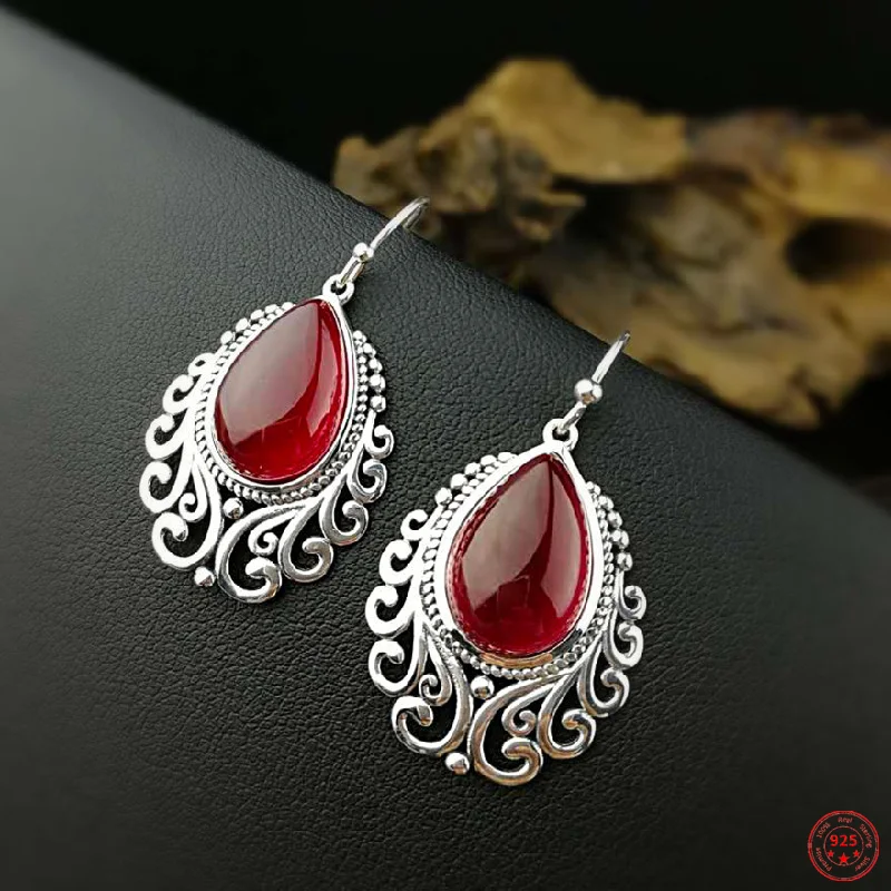 Trendy-S925-Sterling-Silver-Earring-2022-New-Popular-Classic-Retro ...