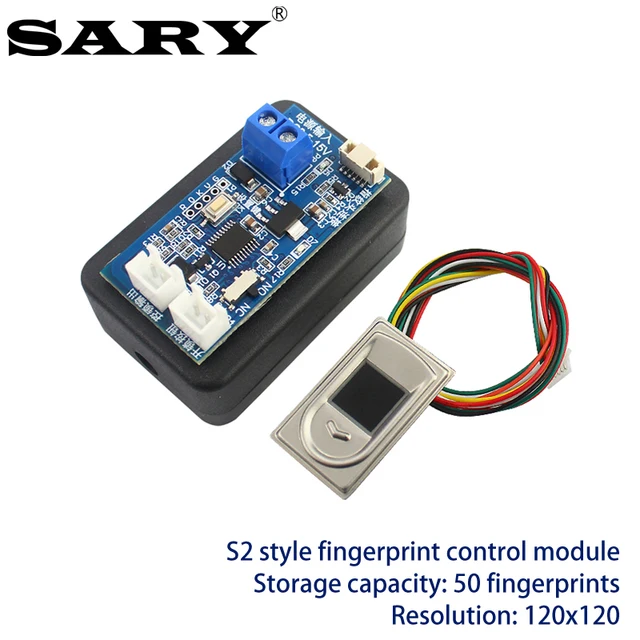 Sary Ujjlenyomat -Hozzáférés -Vezérlő Relé Tábla Dc12V -Ellenőrző Modul ...