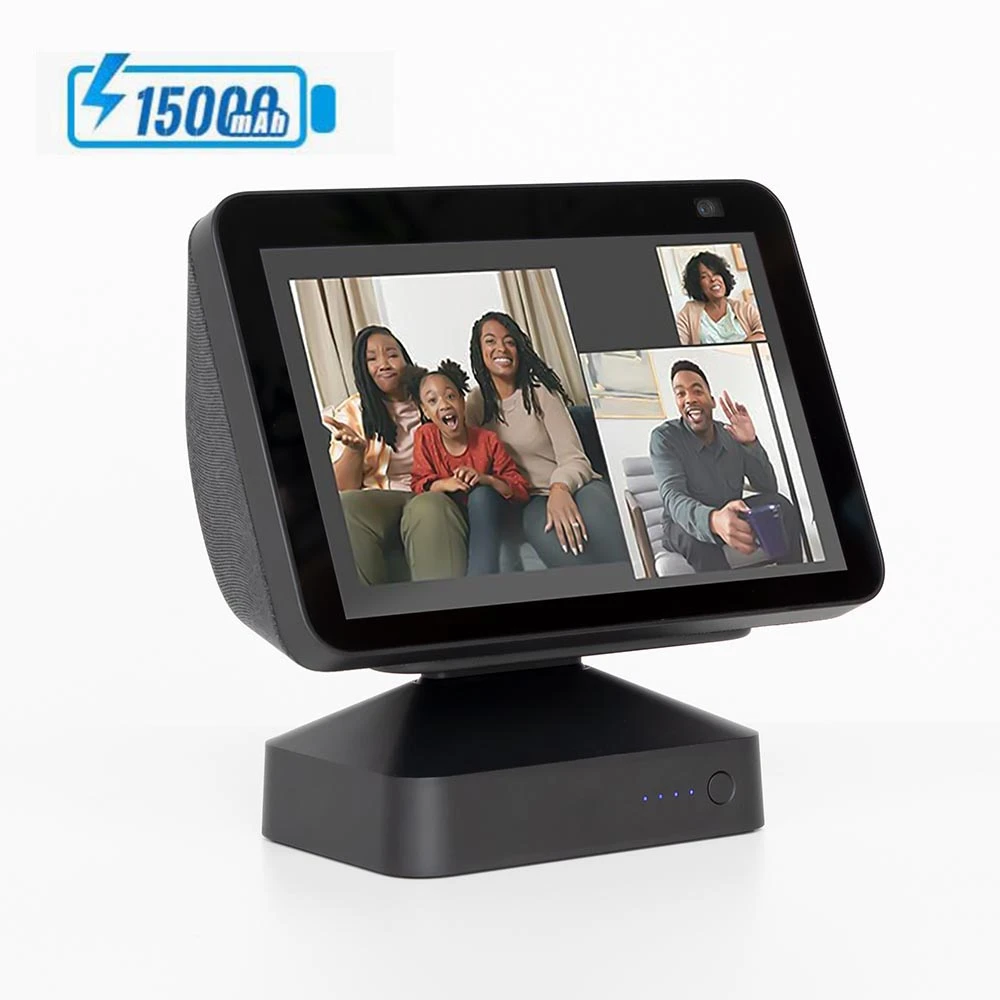 15000/10000mah Battery Base For Echo Show 8 1st&2nd Gen Amazon Alexa ...