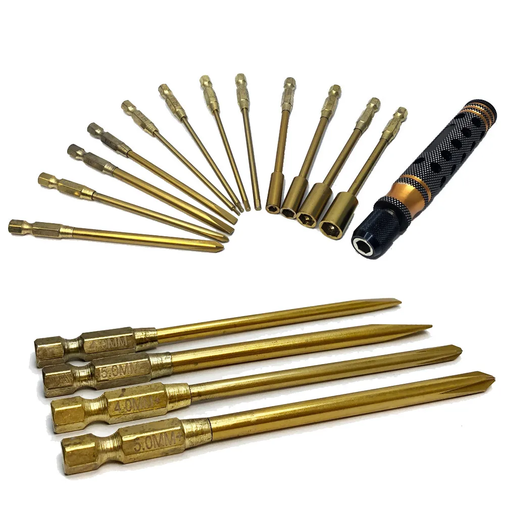 12 in 1 HSS Screwdriver Set Repairing Tools Kit for RC Airplane Drone ...