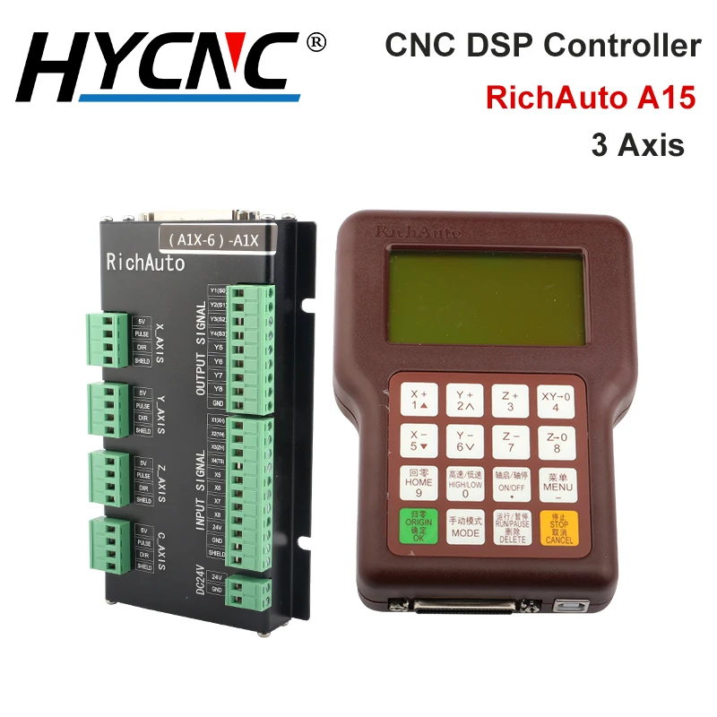 Richauto-A15-Control-Handle-Multi-Axis-3-Axis-CNC-DSP-Controller-Offline-USB-Motion-Control ...