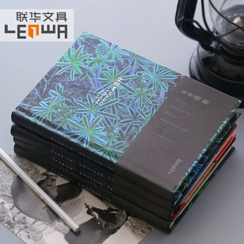 LEnWA Notebook Impression Rainforest Series Coloring Page Diary A5 ...