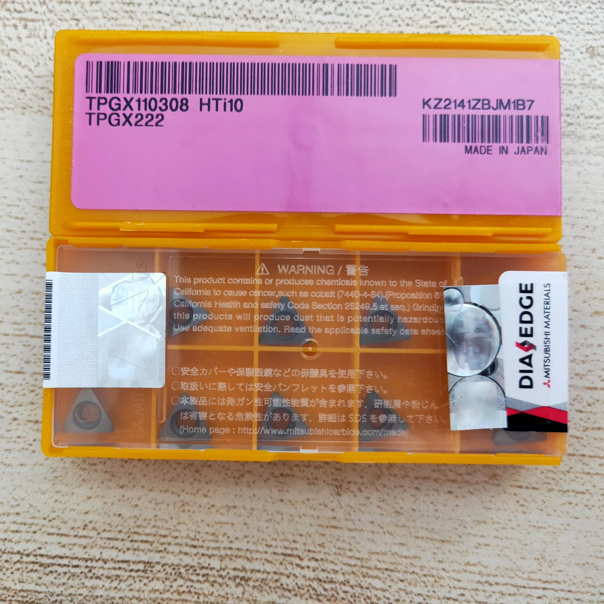 TPGX110308-TPGX090204-TPGX110304-TPGX160308-HTi10-Carbide-Insert-TPGX ...