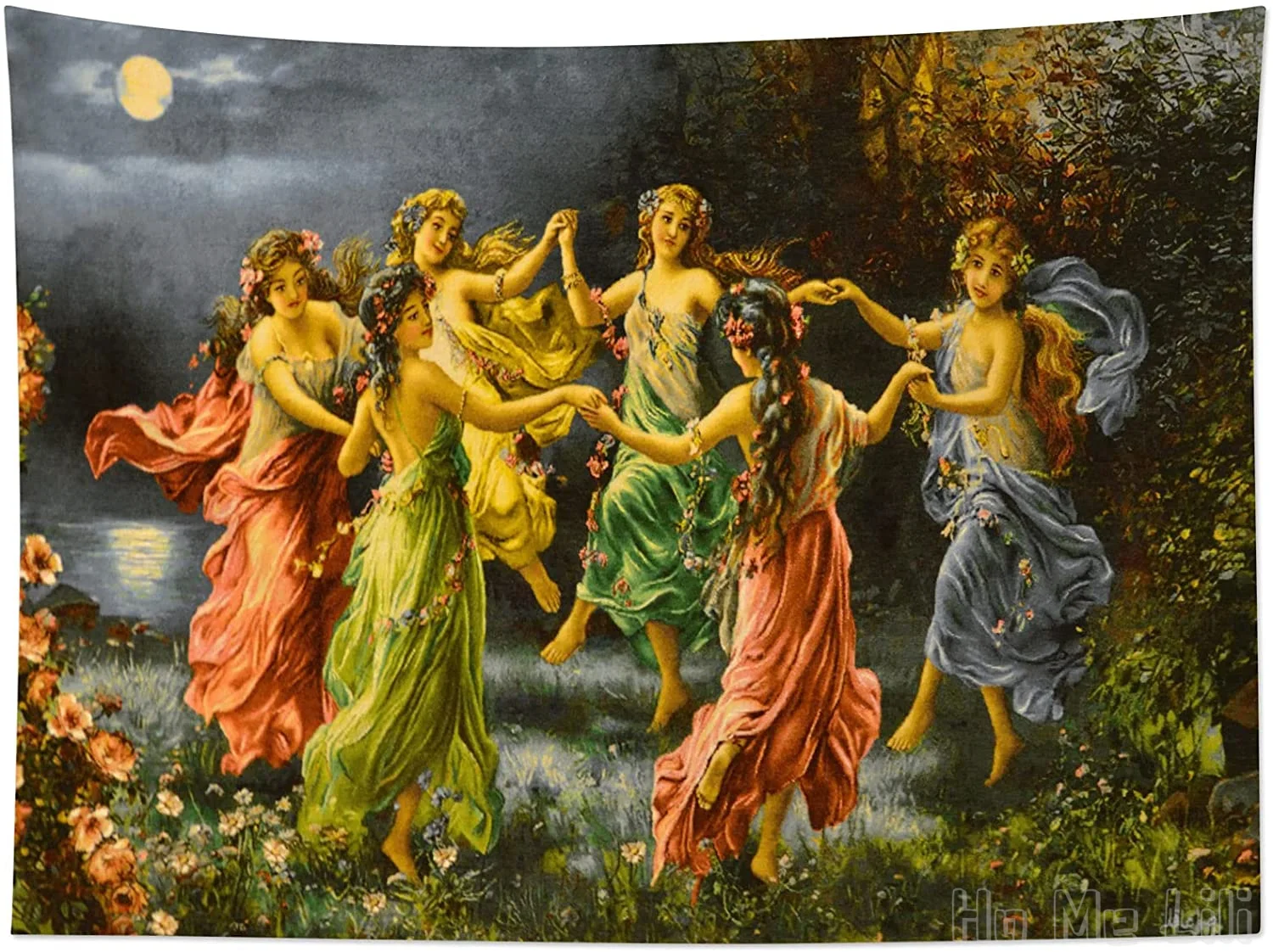 European Fairy By Ho Me Lili Tapestry Greek Goddess Wall Decor Royal ...
