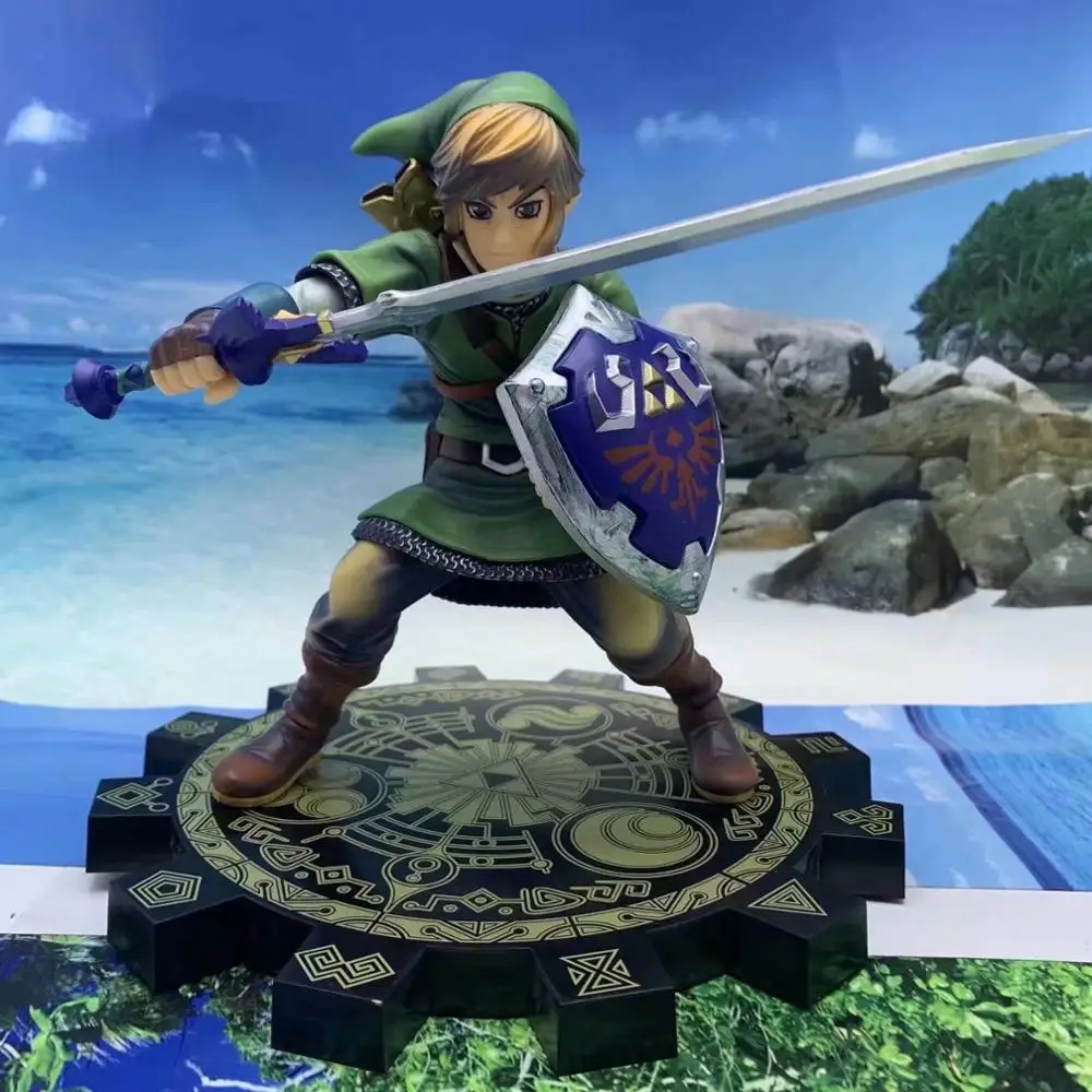 Link Figure Zelda Sky Sword 1/7 statue Figure Decoration Model Toys ...