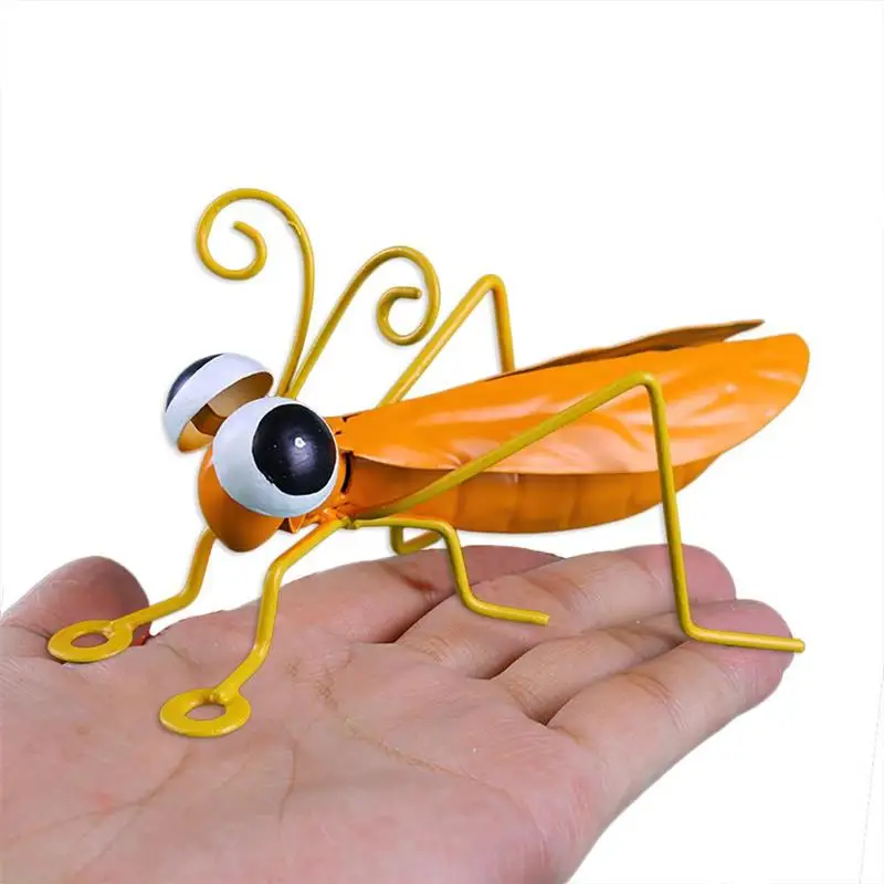 12cm-Cartoon-Metal-Locust-Ants-Ornaments-Simulation-Insect-Figurine ...
