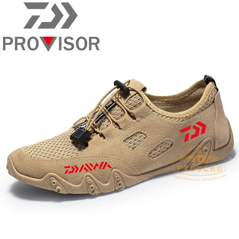 Daiwa Fishing Shoes Summer Mesh Hollow Outdoor Wading Hiking Outdoor ...