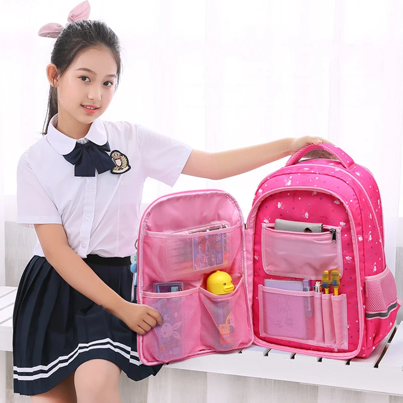 Big Capacity Children School Bags For Girls Boys Waterproof Schoolbag ...