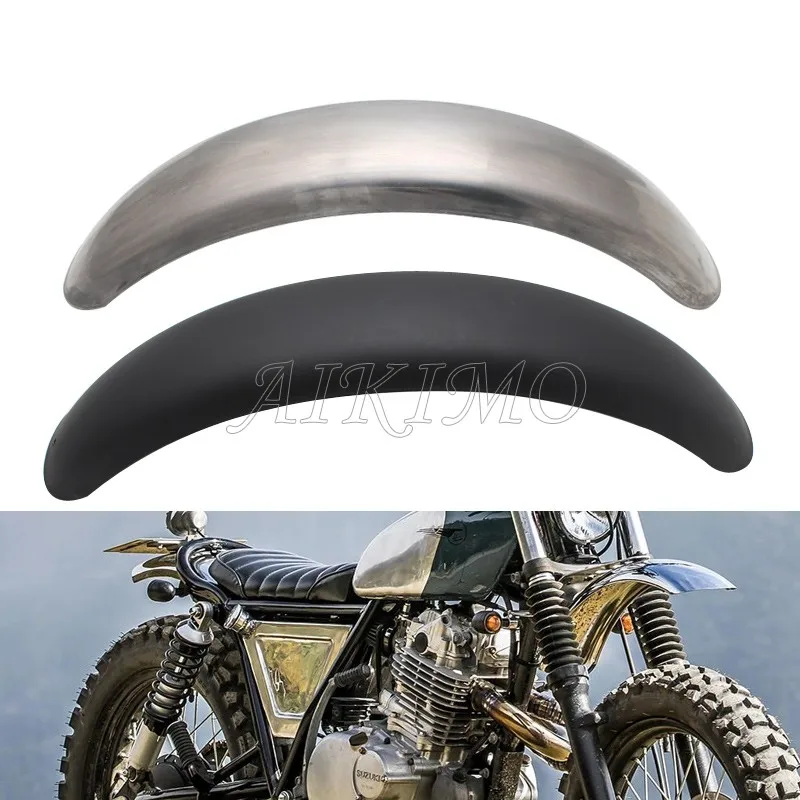 Motorcycle-Universal-Front-Mudguard-Fender-Long-For-Dirt-Bike-Scrambler ...