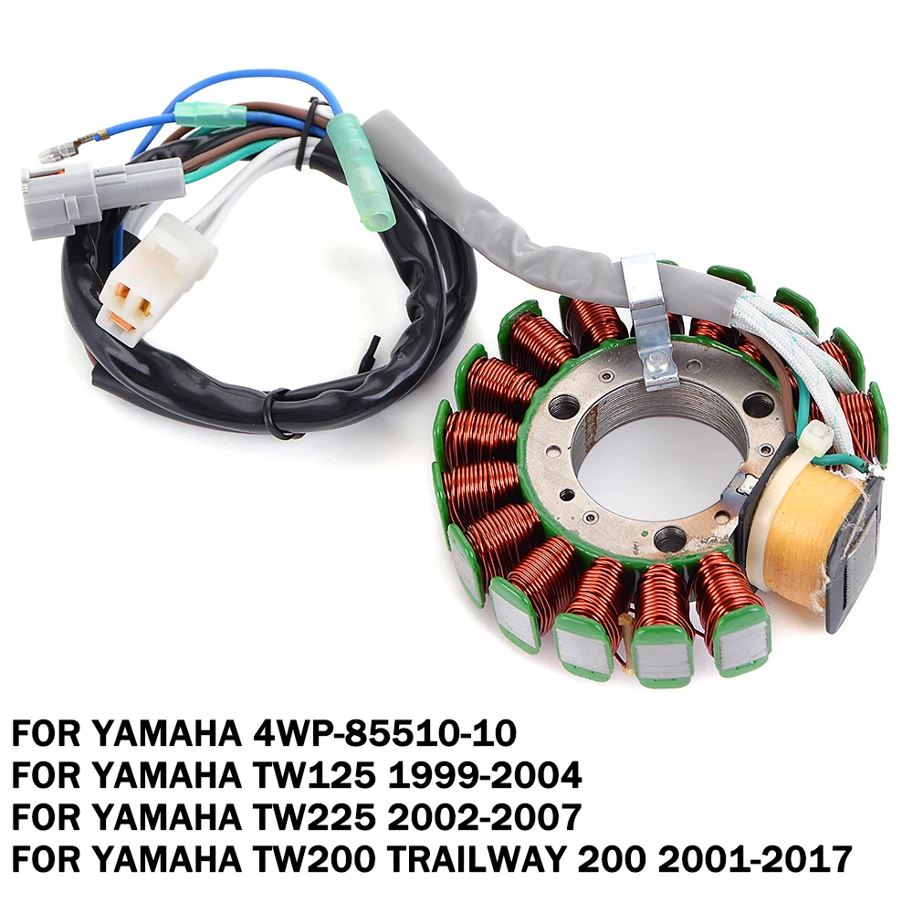 For Yamaha TW125 TW200 Trailway TW225 Engine Parts Generator Magneto ...