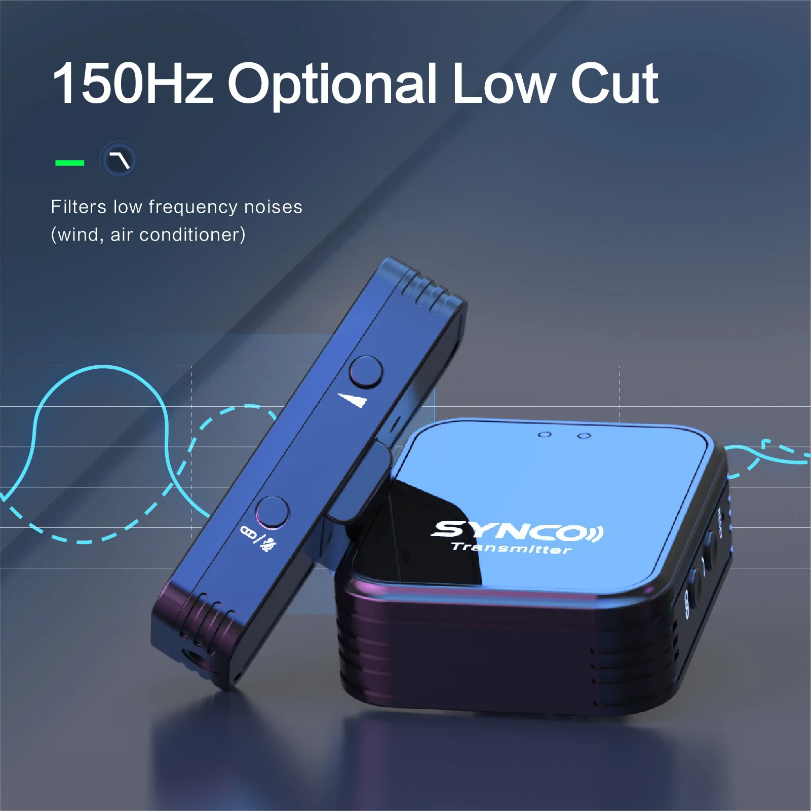 Microphone Synco Microphone sans fil G1T 2.4G Noir | Darty