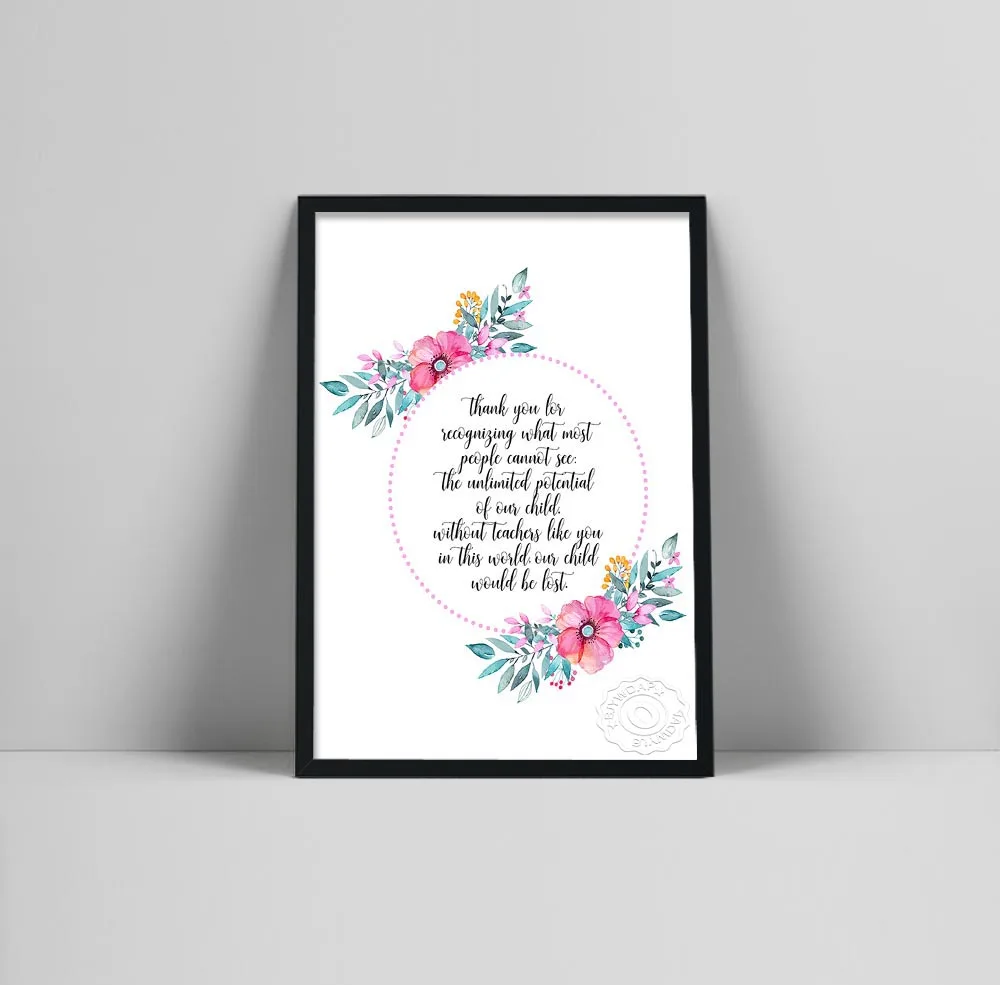 Thank You Special Needs Teacher Quotes