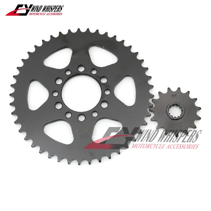 Motorcycle Front Rear Sprockets For Suzuki DR200 DR200SE DR200S DR 200 SE S