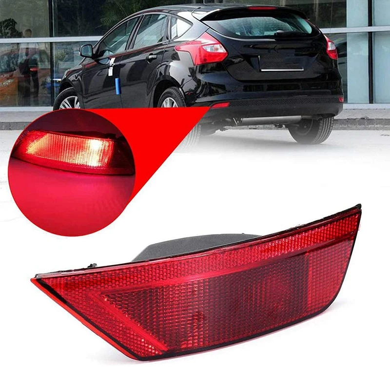 Car Rear Bumper Brake Fog Lights Tail Reversing Light Fog Lamp for Ford ...
