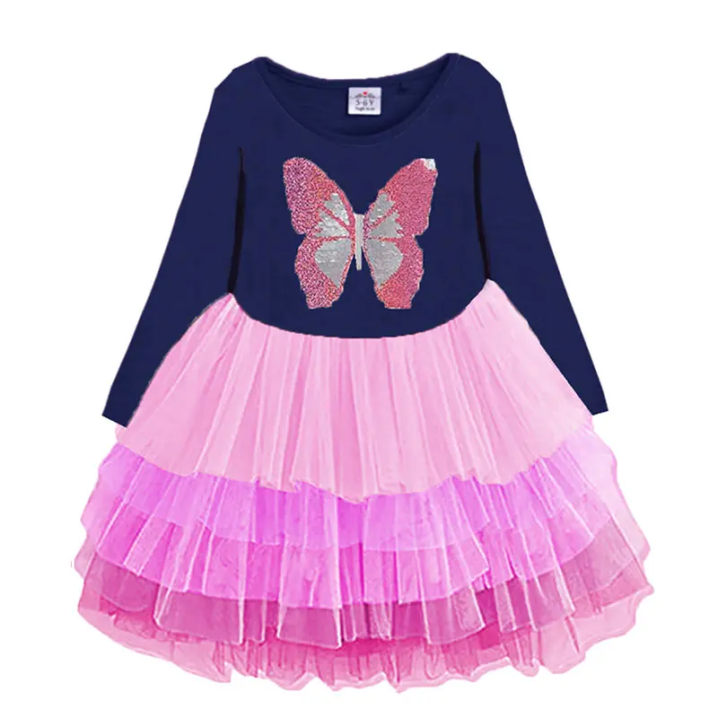 VIKITA/Детское платье для девочек с длинными рукавами; детское ...