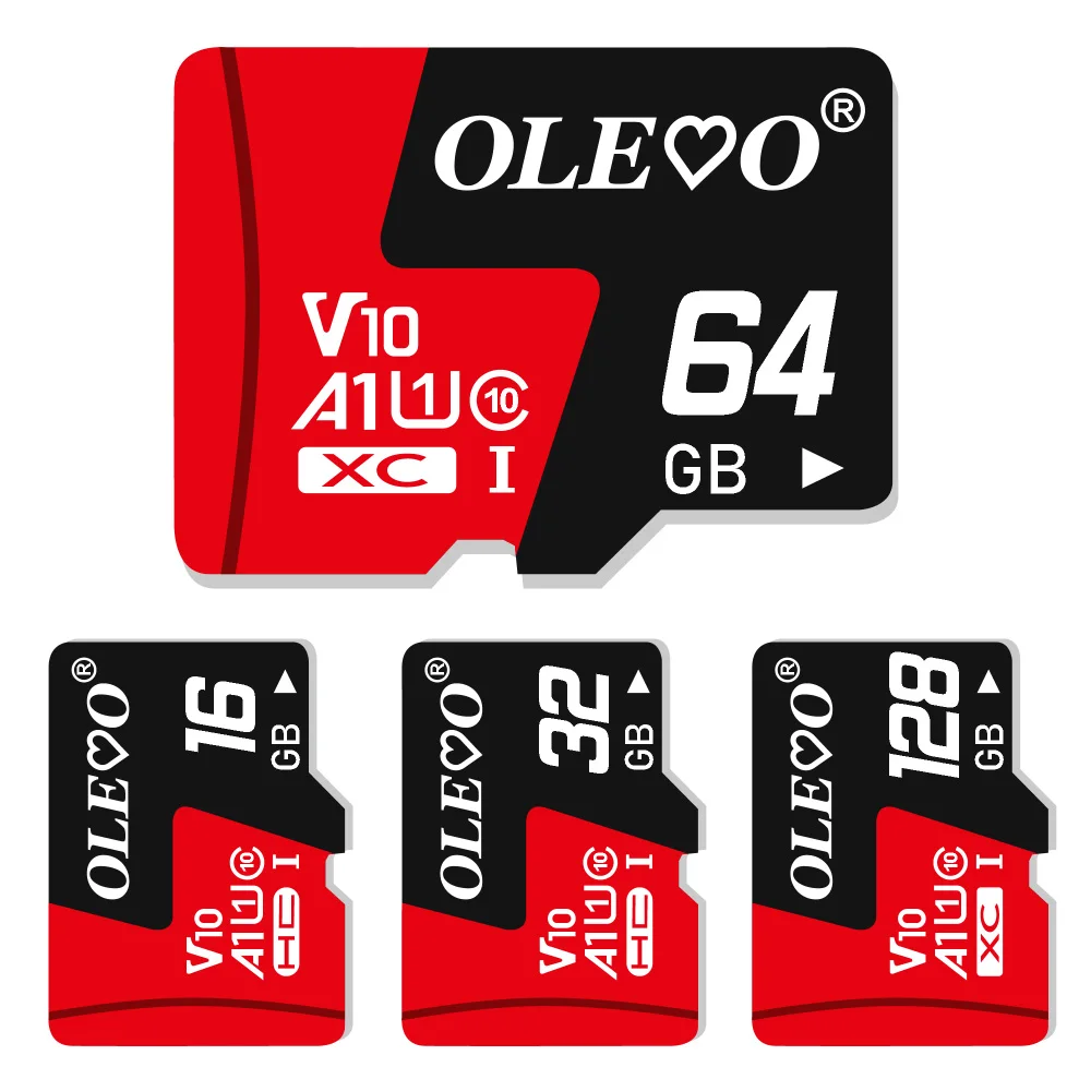 Class10 Memory Card C10 UHS-I TF/SD Cards Trans Flash SD 64GB 128GB ...