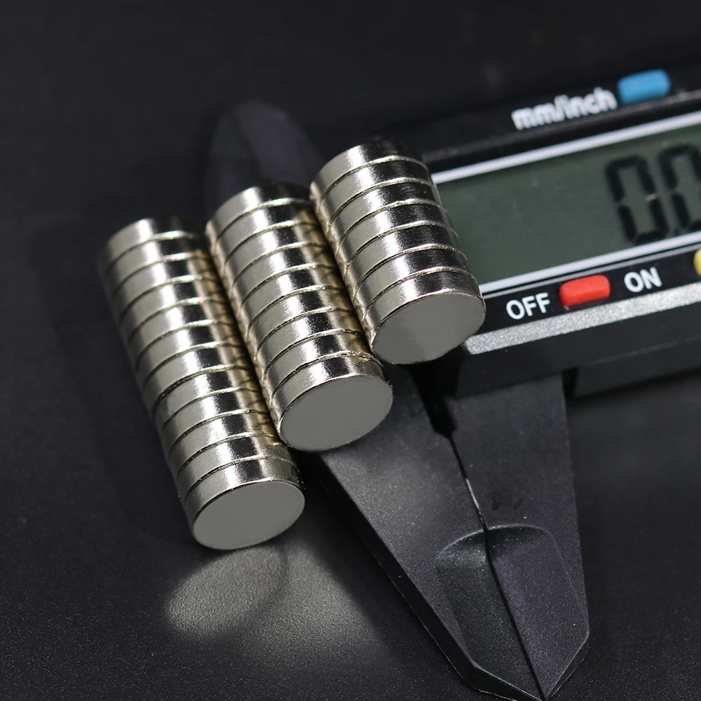 Aimant,100pcs--Aimant Surpuissant Rond N35 En Néodyme, Disque ...