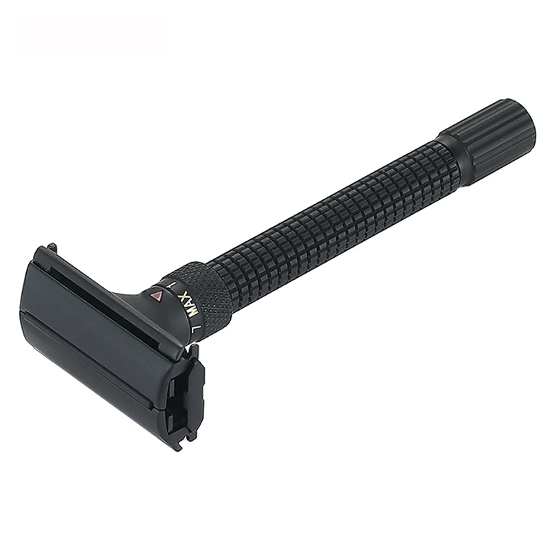 YINTAL New Adjustable Butterfly Open Double Edge Safety Razor Matte ...