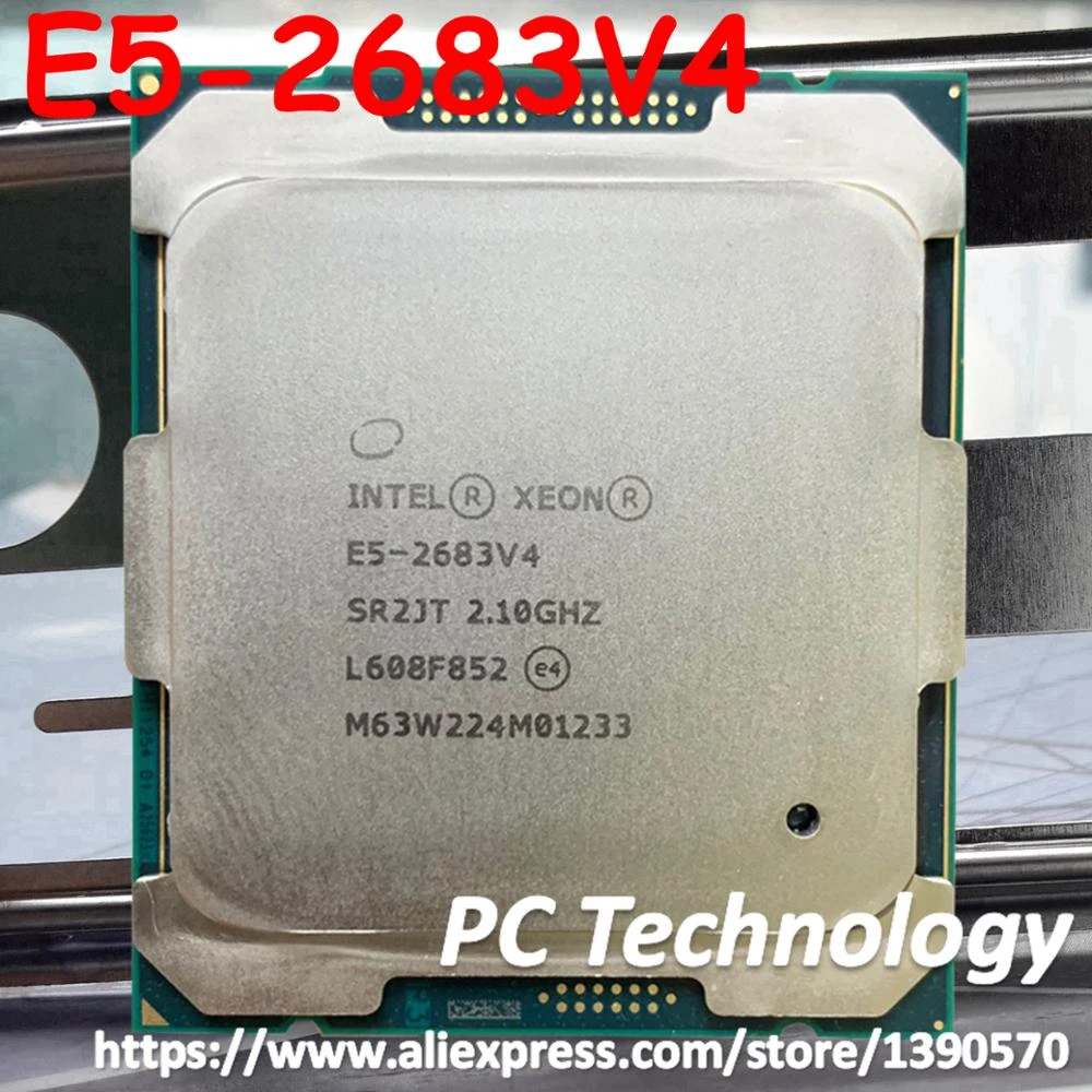Original Intel Xeon Processor E5-2683v4 Qs Version 2.10ghz 16-cores ...