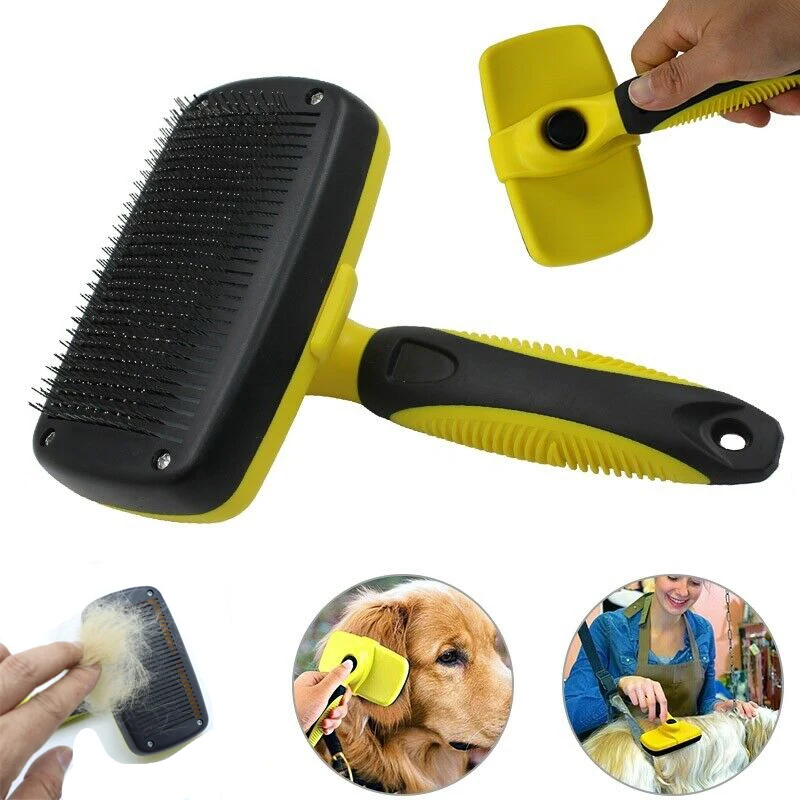 Груминг расческа для удаления волос для собак и кошек расческа для ...