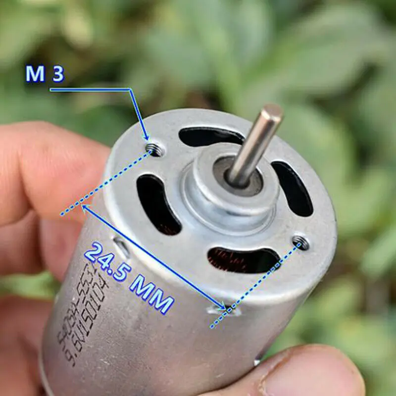 Elektromos Rs-540 Motor Dc 6V-12V 9V 27000Rpm Nagy Sebességű Nyomatékú ...