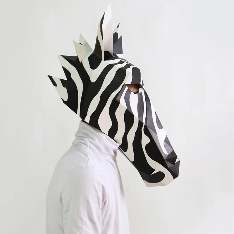 Zebra Mask Template