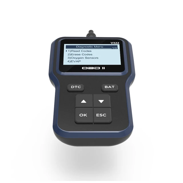 Car Diagnostic Tool V322 OBD II Scanner Handheld OBD2 Barcode Reader ...