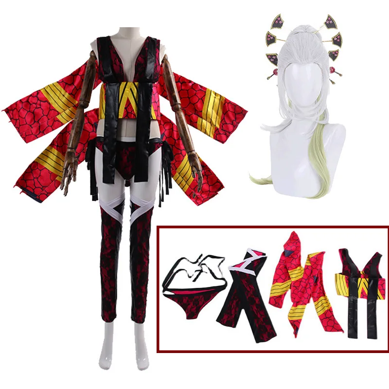 Anime Daki Cosplay Demon Slayer Kimetsu No Yaiba Daki Battle Suit Sexy ...