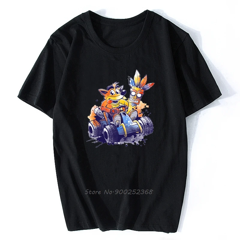 Crash-Bandicoot-T-Shirt-Team-Racing-Childhood-Hero-Vintage-Digital ...
