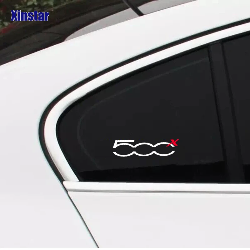 2pcs Decal Sticker Car Windows Sticker For Fiat 500x - Car Stickers ...