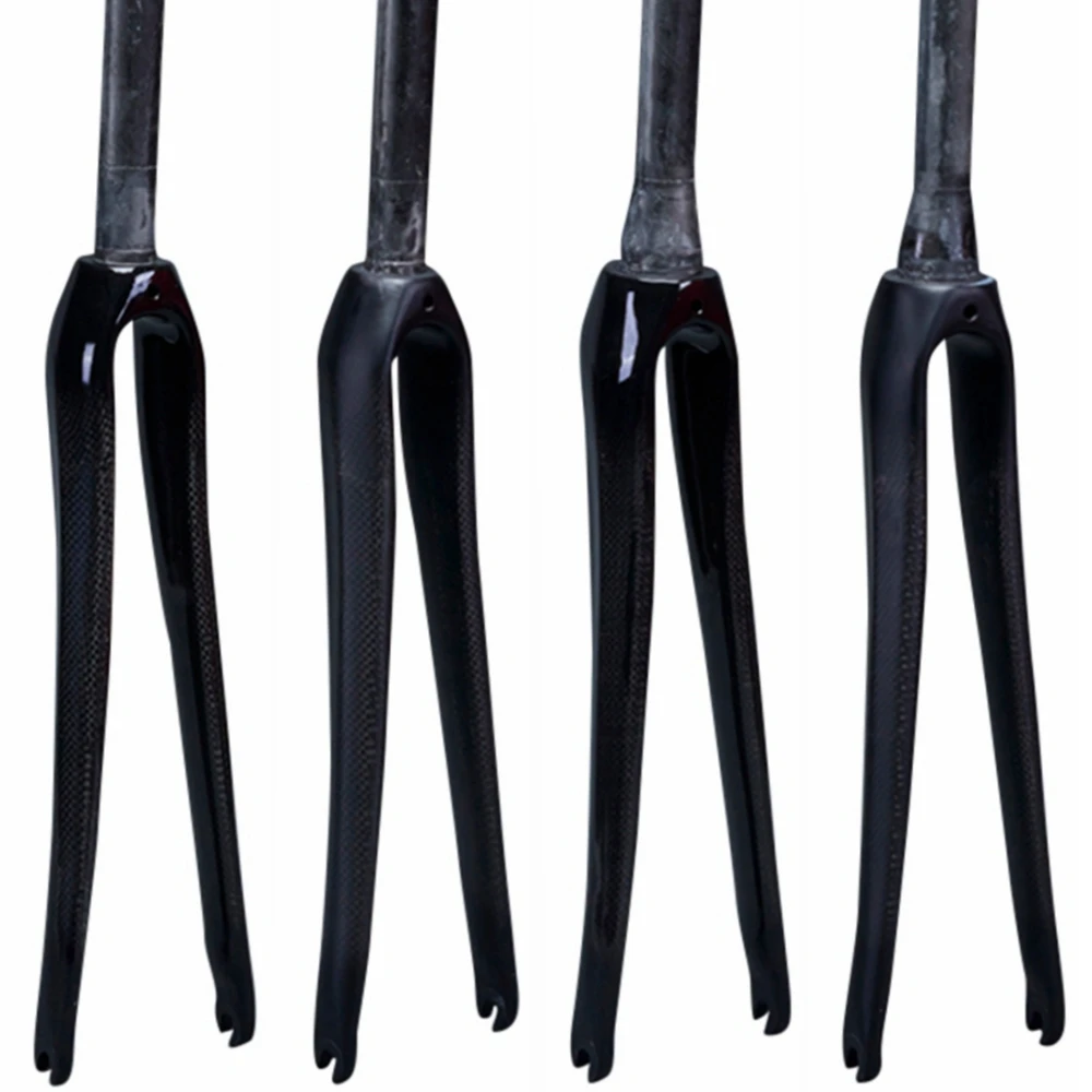 Full Carbon Fork Road Bike Front Fork Bicycle Parts 700C 3K Finish ...