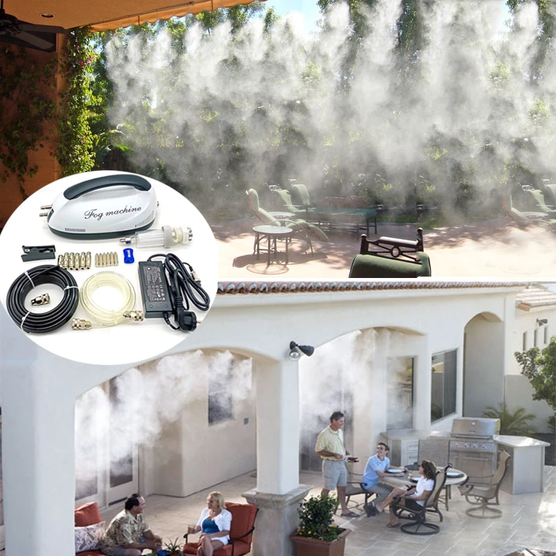 HS 03 Free Shipping High Pressure 0.2L/min Mini Fog Machine Slient Full ...