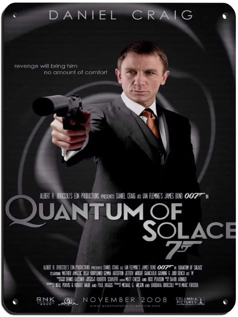 James Bond Quantum Of Solace Poster