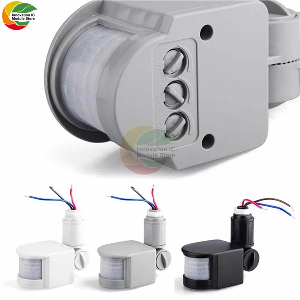 Infrared-PIR-motion-sensor-switch-Motion-detector-light-switch-with-LED ...