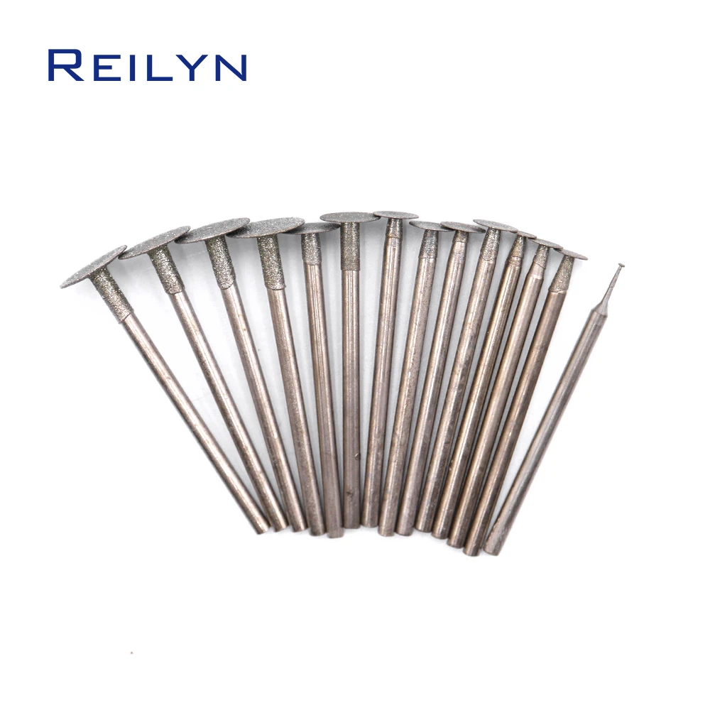 Emergy Diamond Grinding Burr K Type Needle Point Bits Engraving Carving ...