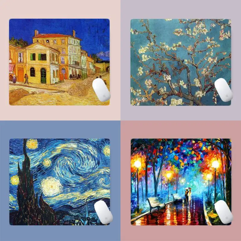 Keyboards & Mice Computers & Peripherals Large Desk Mat Van Gogh Yellow ...