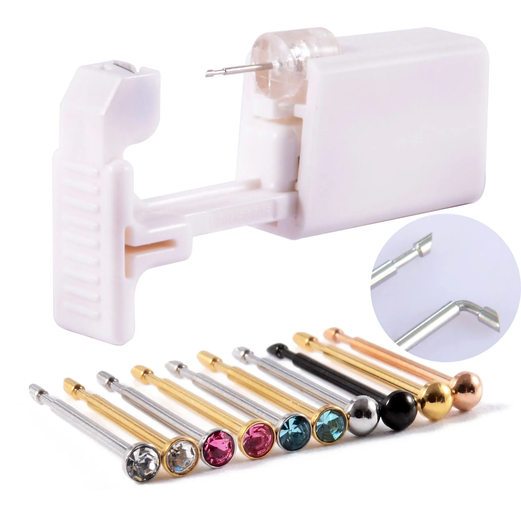 Pierce Piercing Gun | Safe Sterile Body Piercing Gun | Disposable Nose ...