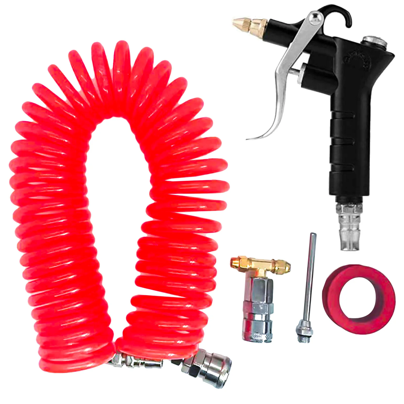 Car Air Duster Blow Gun Dust Cleaning Recoil Hose 9M Compressor Dust ...